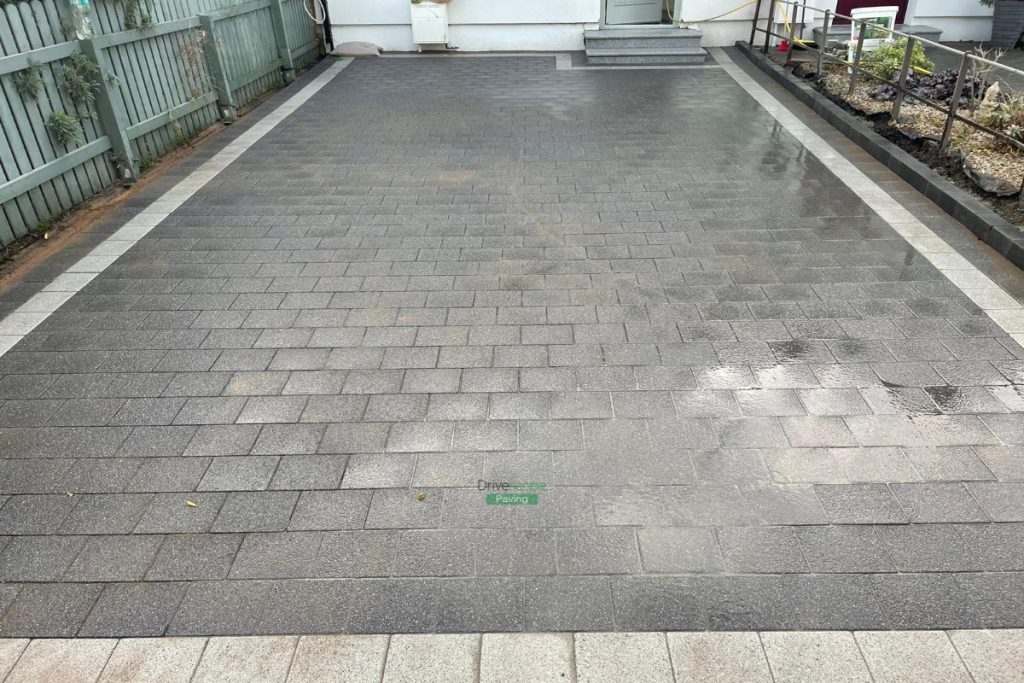 Corrib Block Paved Driveway with New Pillar in Blackrock, Dublin ...